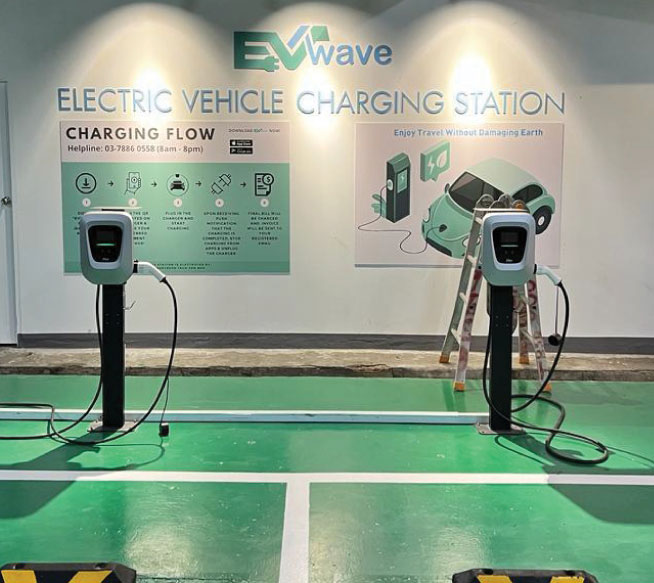 EV Charger Installation at The Sphere, UOA Bangsar South – EVPRO