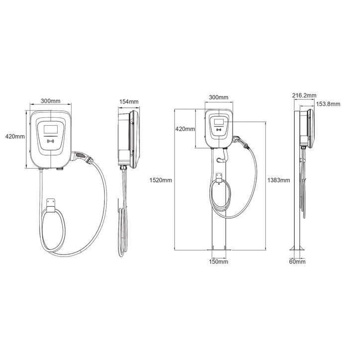 AC EV Charger Commercial Series (Sino) – EVPRO